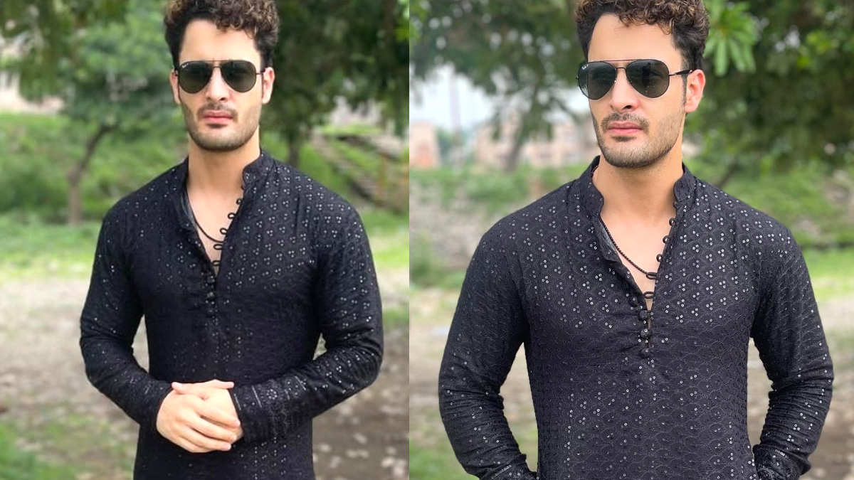 Umar Riaz Flaunting His Eid Look